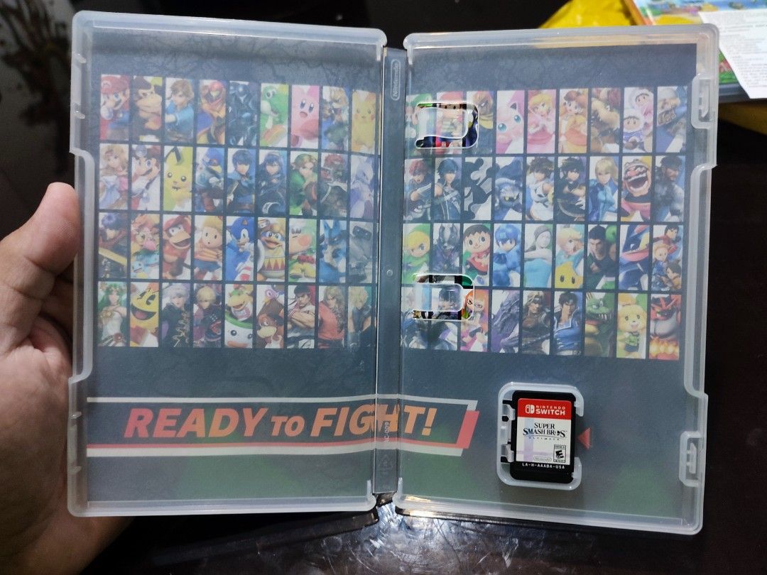 Nintenso Switch Super Smash Bros Ultimate Physical Cartridge, Video Gaming, Video Game Consoles ...