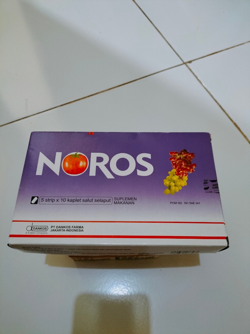Noros Multivitamin, Kesehatan & Kecantikan, Kulit, Sabun & Tubuh di ...
