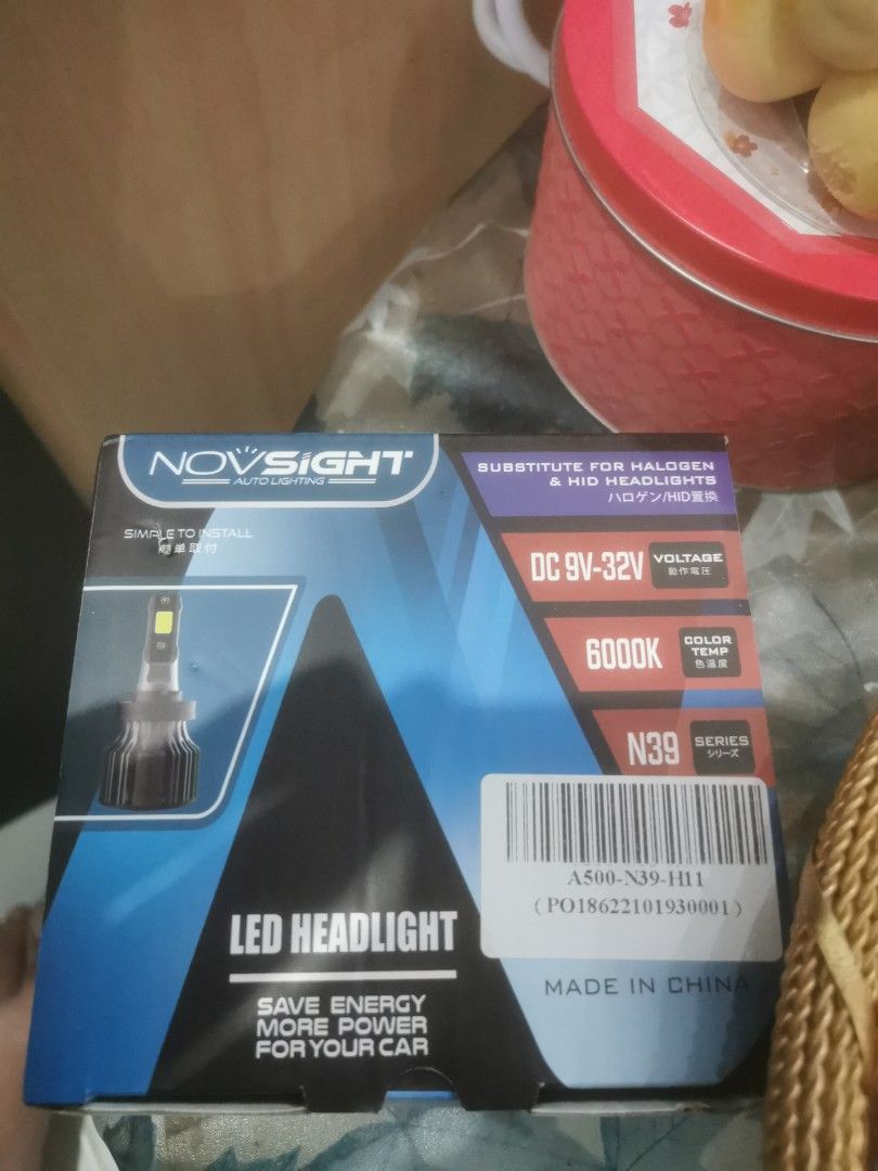 Novsight LED H11, Car Accessories, Electronics & Lights on Carousell