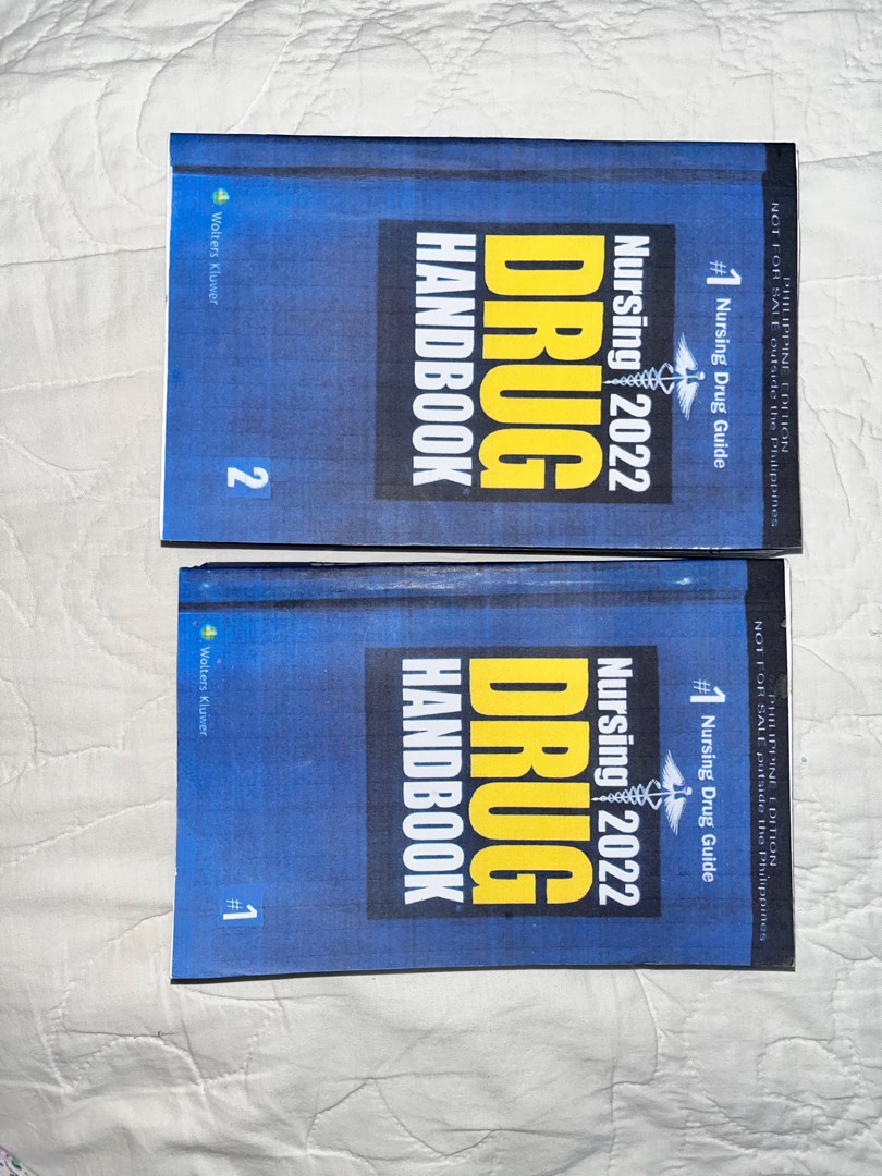 NURSING DRUG HANDBOOK 2022, Hobbies & Toys, Stationary & Craft ...