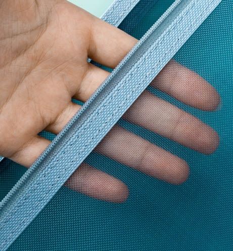 Nylon Mesh Paper Documents File Organizer with Zipper, Furniture & Home ...