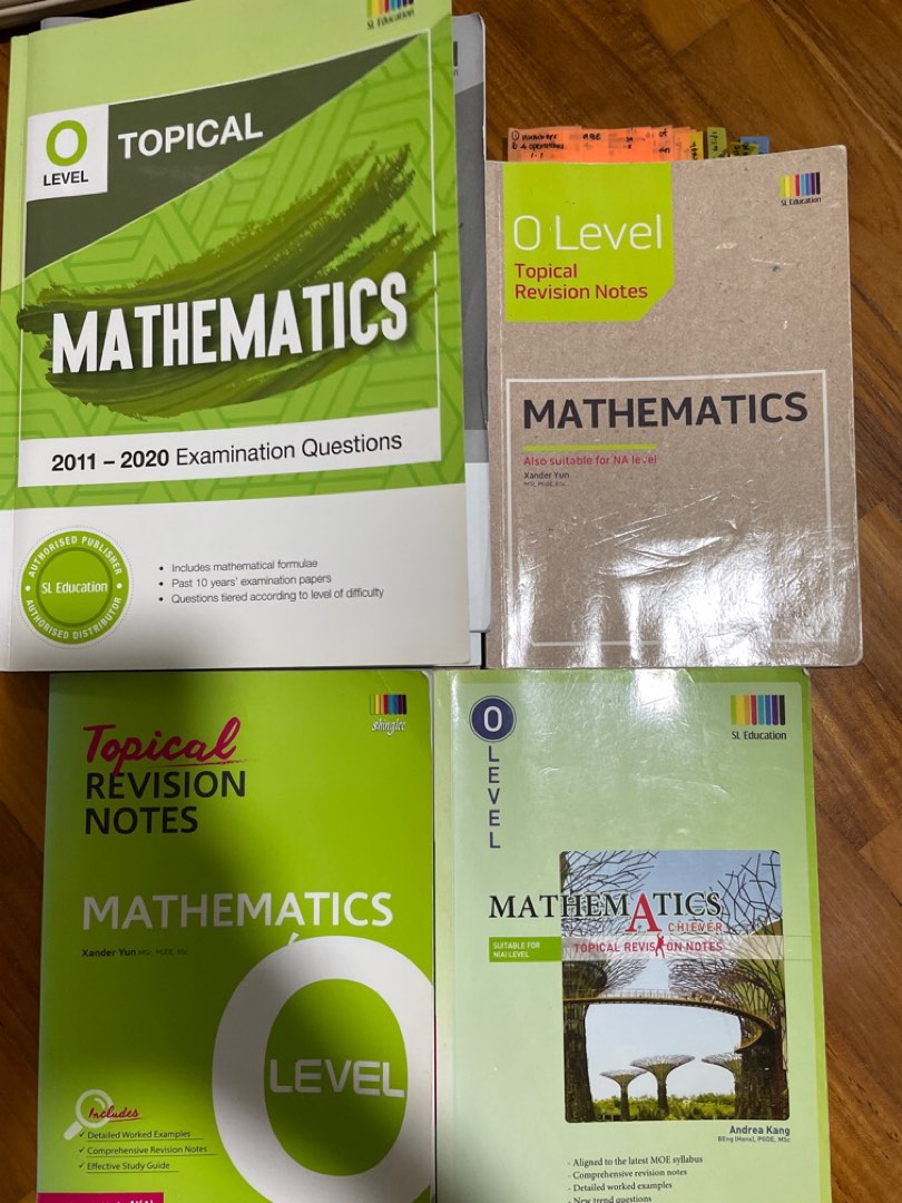 O Level Math Topical Olevel Topical Revision Notes Hobbies And Toys