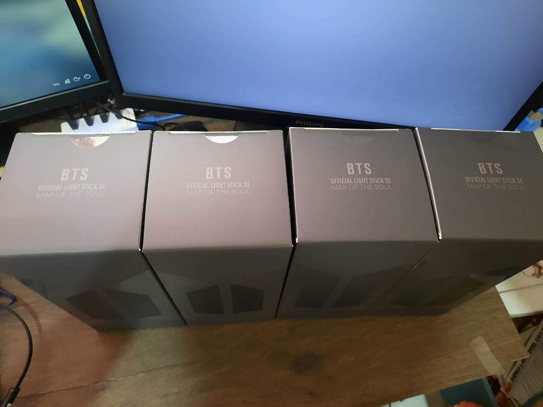 ON HAND SEALED BTS OFFICIAL LIGHT STICK - MOTS SPECIAL EDITION (ARMY ...