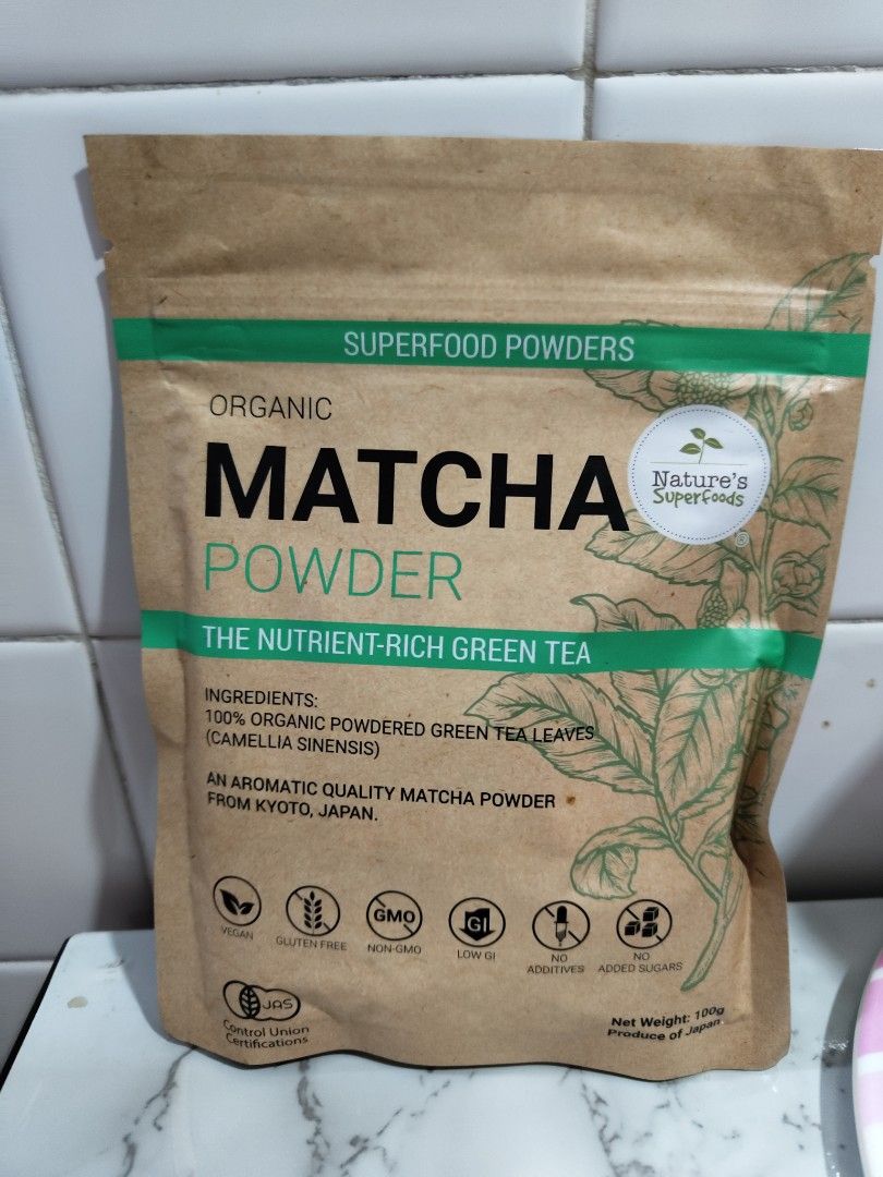Organic Matcha Powder, Health & Nutrition, Health Supplements, Health ...