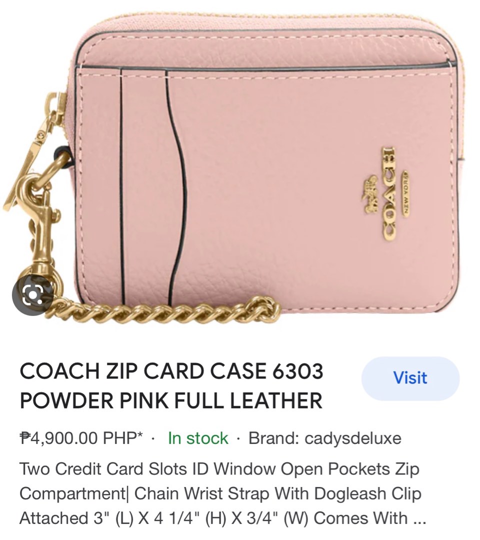 Original COACH wallet coin purse, Women's Fashion, Bags & Wallets ...