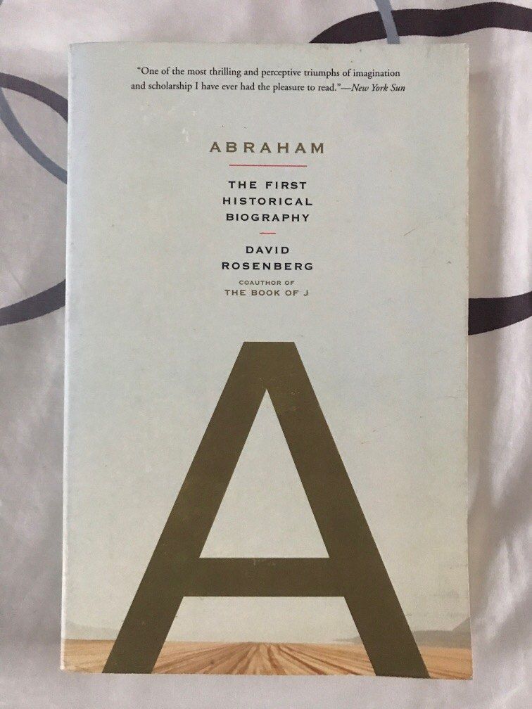 Out-of-Print : ABRAHAM : The First Historical Biography by David ...