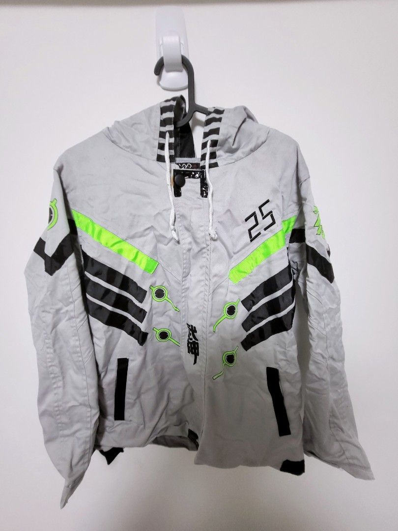 Overwatch Genji Video Game Techwear Cyperpunk Cool Jacket Hoodie, Men's ...