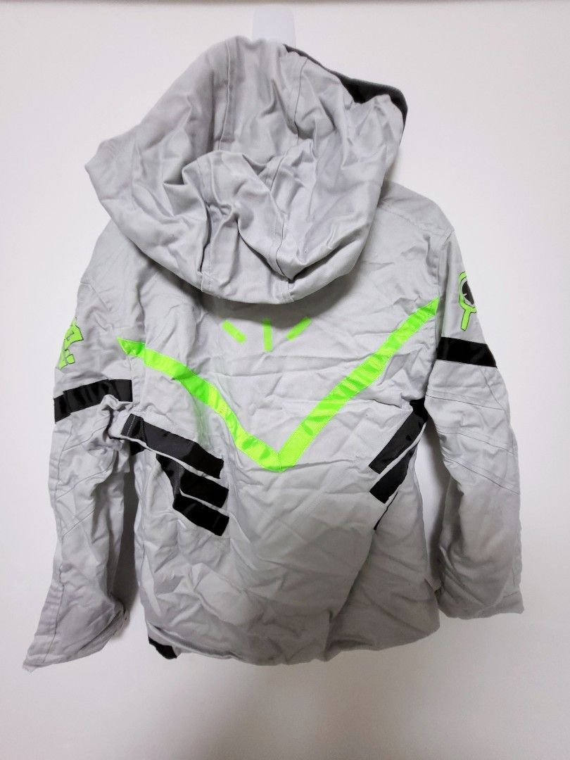 Overwatch Genji Video Game Techwear Cyperpunk Cool Jacket Hoodie, Men's ...