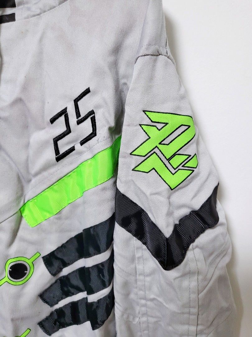 Overwatch Genji Video Game Techwear Cyperpunk Cool Jacket Hoodie, Men's ...