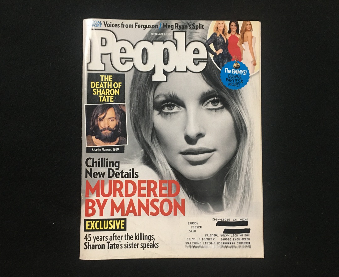 People Magazine Sharon Tate Cover September 8 2014, Hobbies & Toys ...