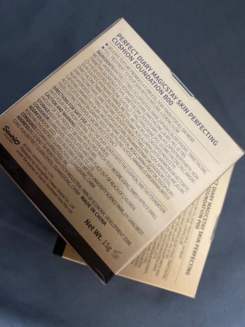 Perfect Diary X Sanrio MagicStay Skin Perfecting Cushion Foundation ...