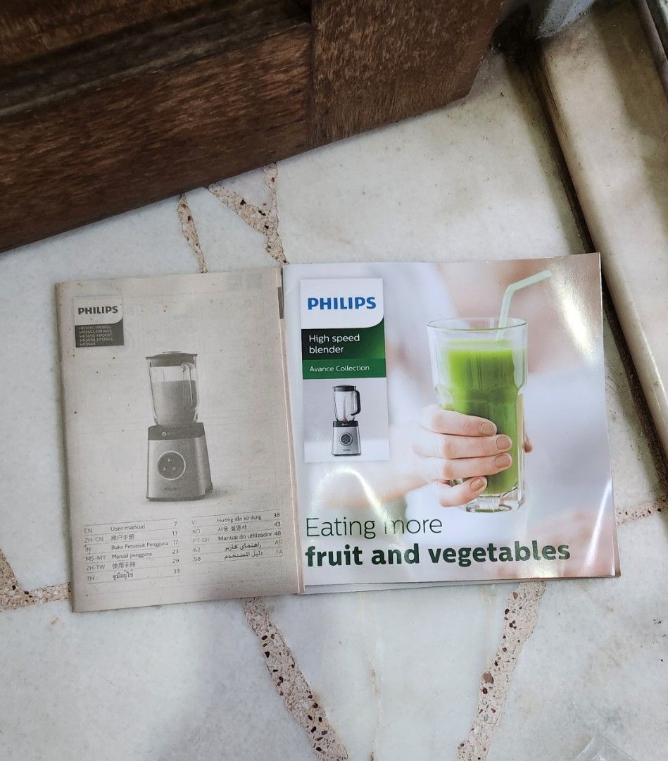 Philips Avance ProBlend 6 Blender, TV & Home Appliances, Kitchen ...