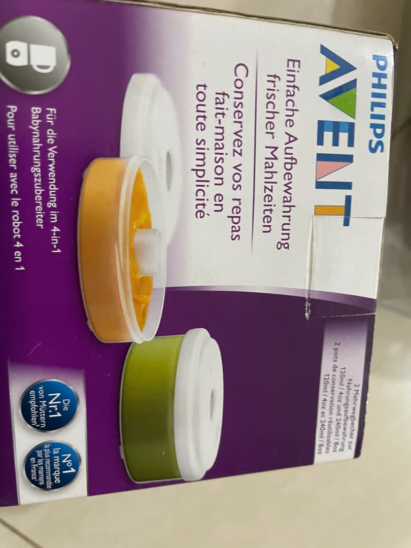 Philips avent 4in1 maker, food storage, Babies & Kids, Nursing ...
