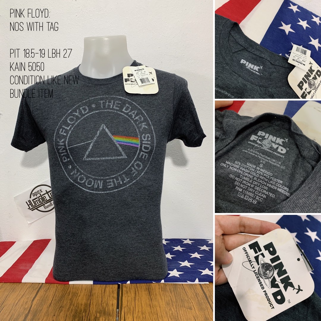 PINK FLOYD. NOS WITH TAG, Men's Fashion, Tops & Sets, Tshirts & Polo ...