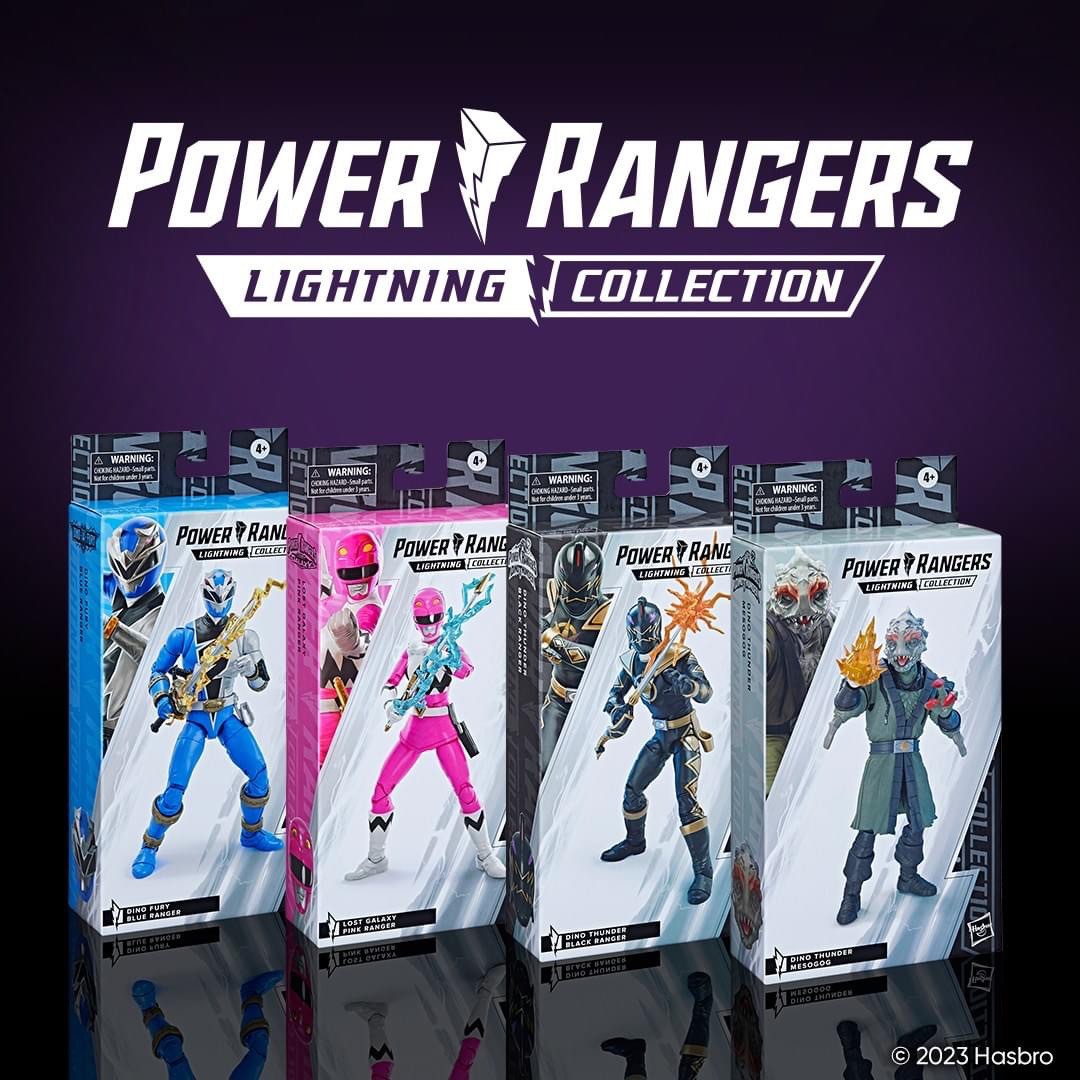 [PO] Hasbro Lightning Collection Dino Fury Blue, Dino Thunder Black ...