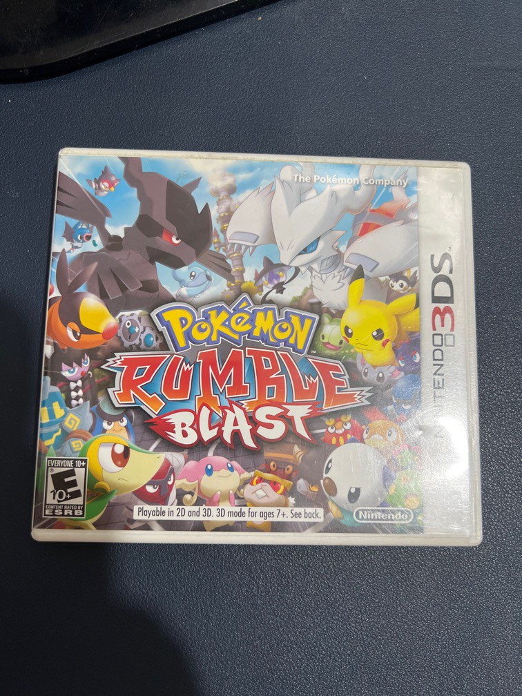 Pokemon Rumble Blast (US Version/Complete in Box/Second Hand), Video ...