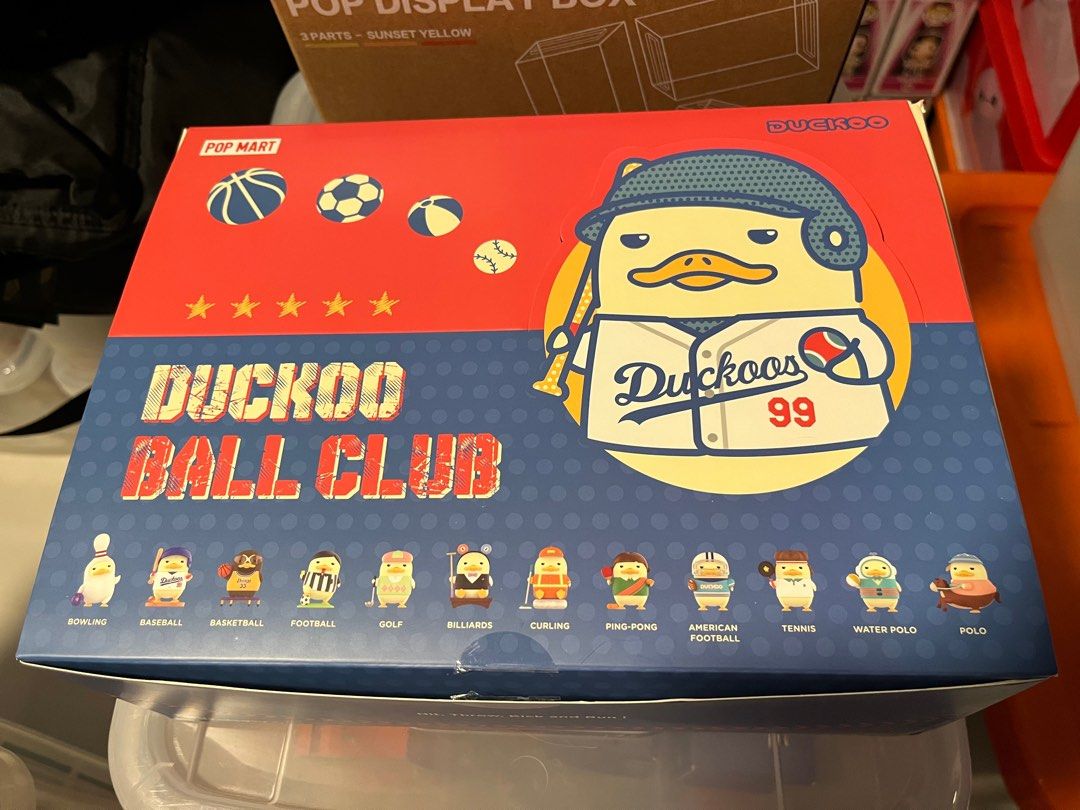 Pop Mart, Duckoo ball club., Hobbies & Toys, Toys & Games on Carousell