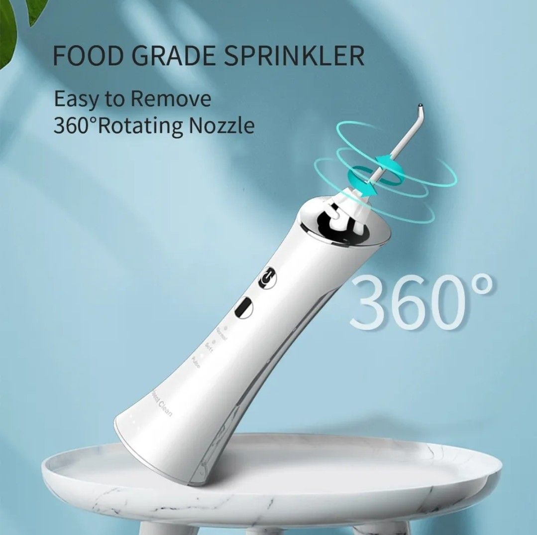 Portable Smart Electric Oral lrrigator Water Flosser Dental USB ...