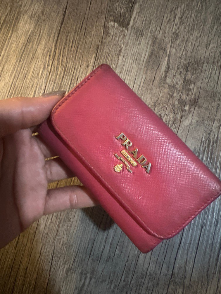 Prada keypouch, Women's Fashion, Bags & Wallets, Wallets & Card Holders ...