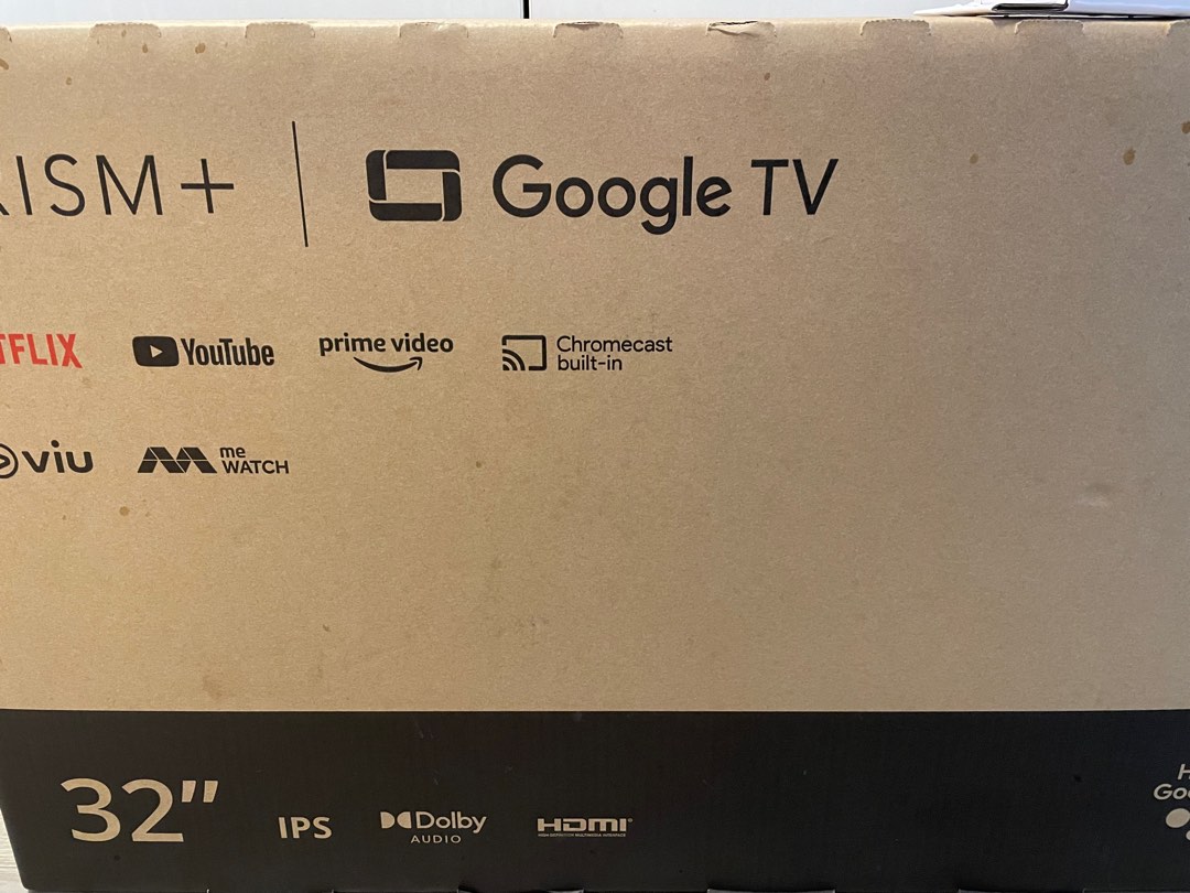 PRISM+ Q32 2023 Google TV | 32 inch brand new in box, TV & Home ...