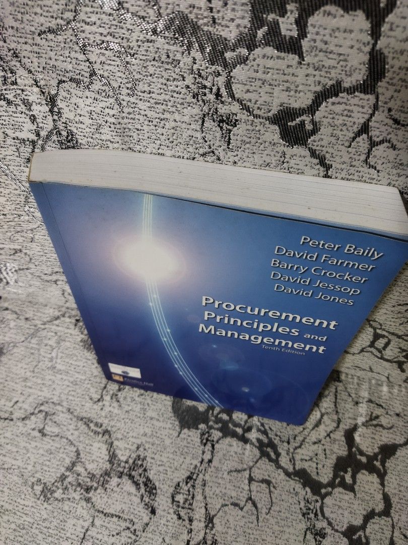 Procurement Principles and Management, Hobbies & Toys, Books & Magazines, Textbooks on Carousell