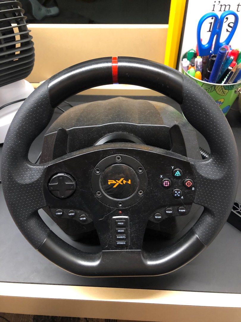 PXN V900 Racing wheel and pedals for simulator, Video Gaming, Gaming ...