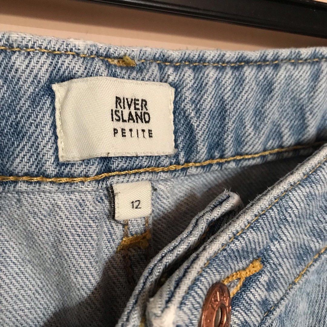 RIVER ISLAND CROPPED PANTS, Women's Fashion, Bottoms, Jeans on Carousell