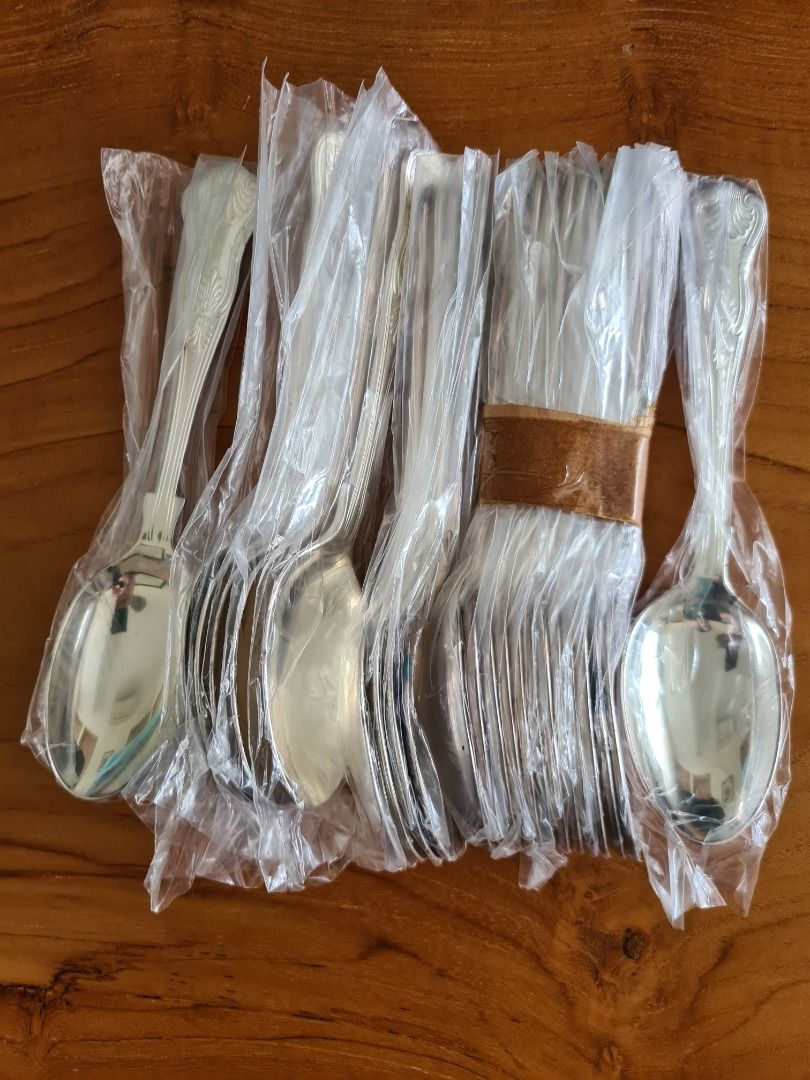 ROBERTS & DORE UK - Silver Plate - KINGS - Cutlery Set - 112 pcs, Furniture & Home Living ...