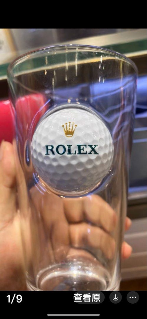 Rolex/Golf Beer Glass. New, Everything Else on Carousell