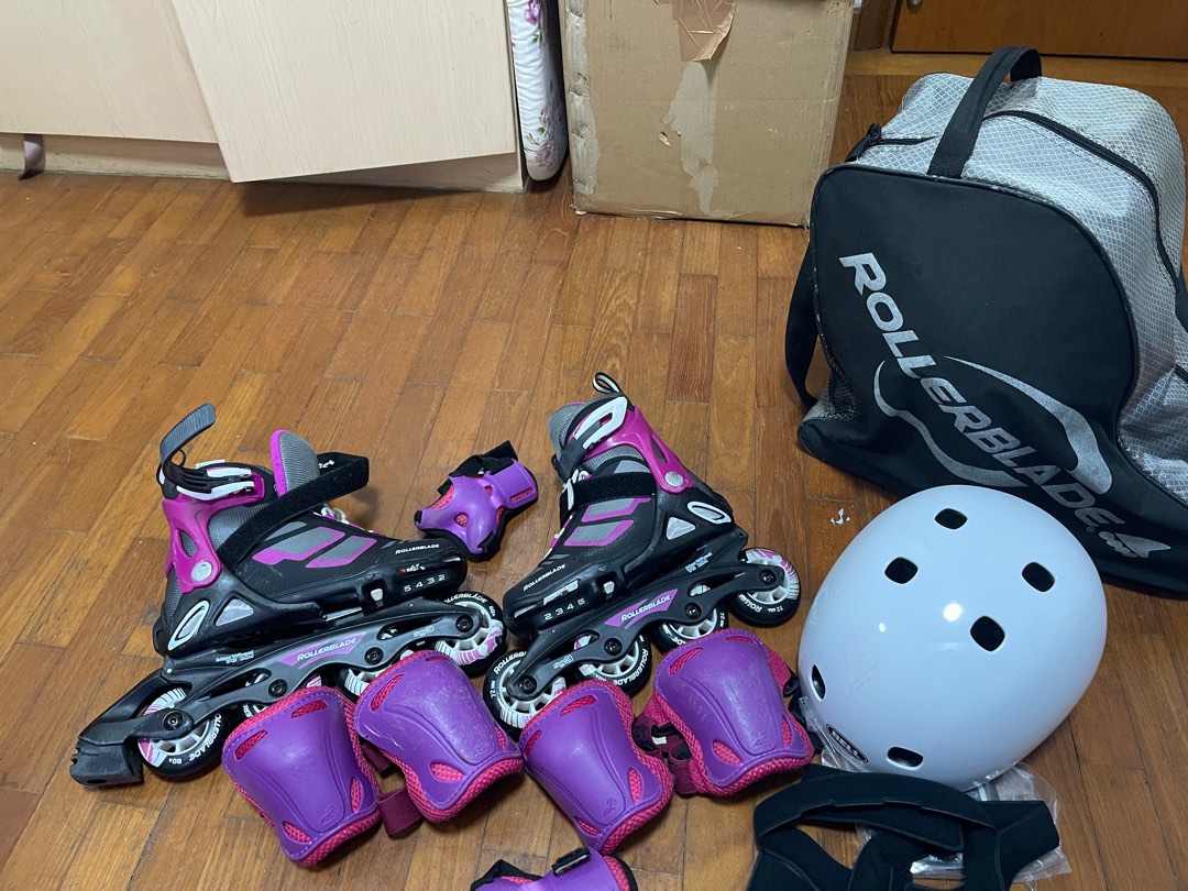 Rollerblade skates sg3, Sports Equipment, Sports & Games, Skates ...