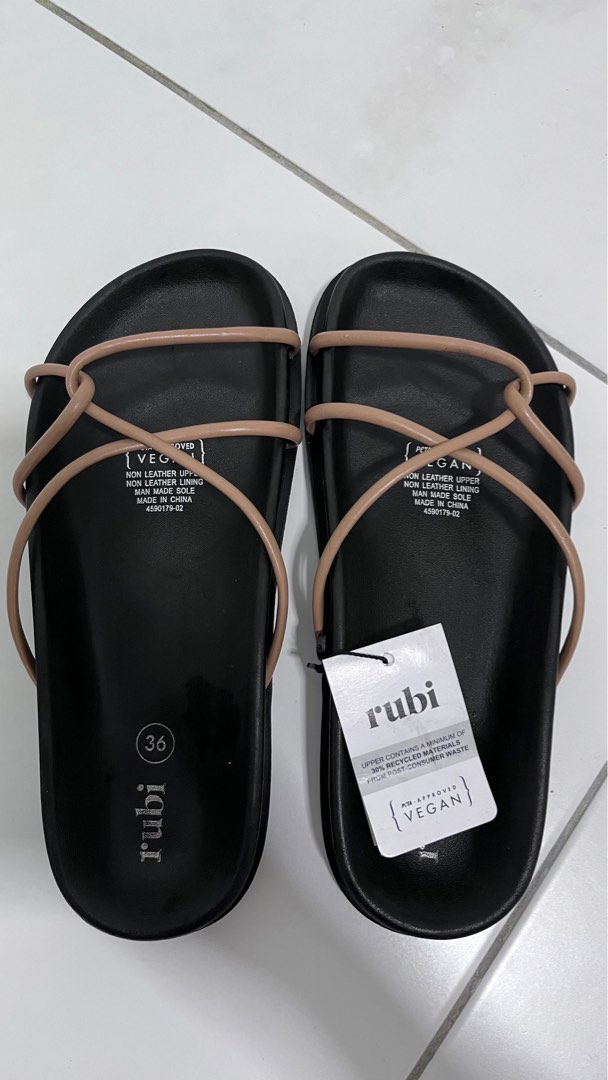 Rubi vegan sandals, Women's Fashion, Footwear, Sandals on Carousell