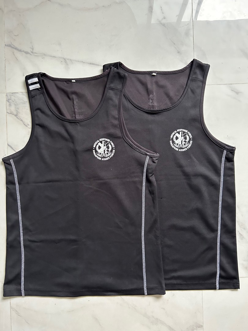 SAF singlet/MRF, Men's Fashion, Activewear on Carousell