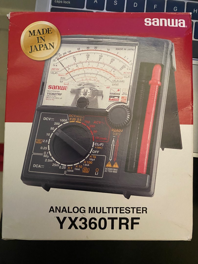 Sanwa Analog Multi Tester YX360TRF, Everything Else, Others on Carousell