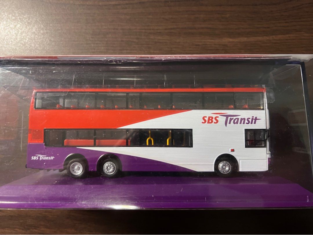 SBS Transit Volvo Olympian 1:76 Singapore Double Deck Bus Model ...