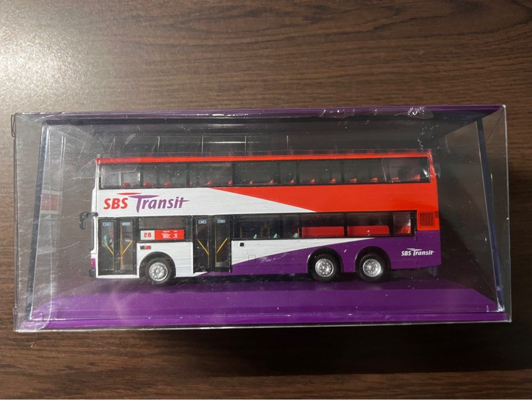 SBS Transit Volvo Olympian 1:76 Singapore Double Deck Bus Model ...