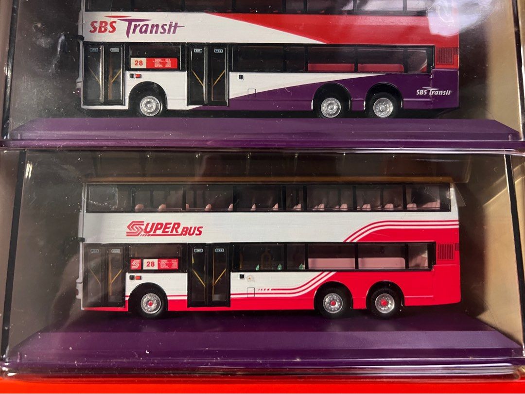 SBS Transit Volvo Olympian Bus 1:76 Singapore Limited Edition Bus Model ...