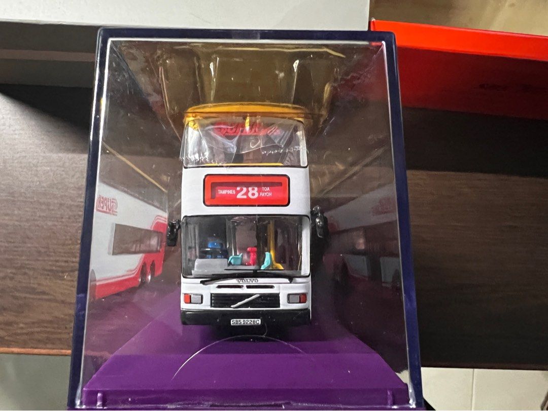 SBS Transit Volvo Olympian Bus 1:76 Singapore Limited Edition Bus Model ...