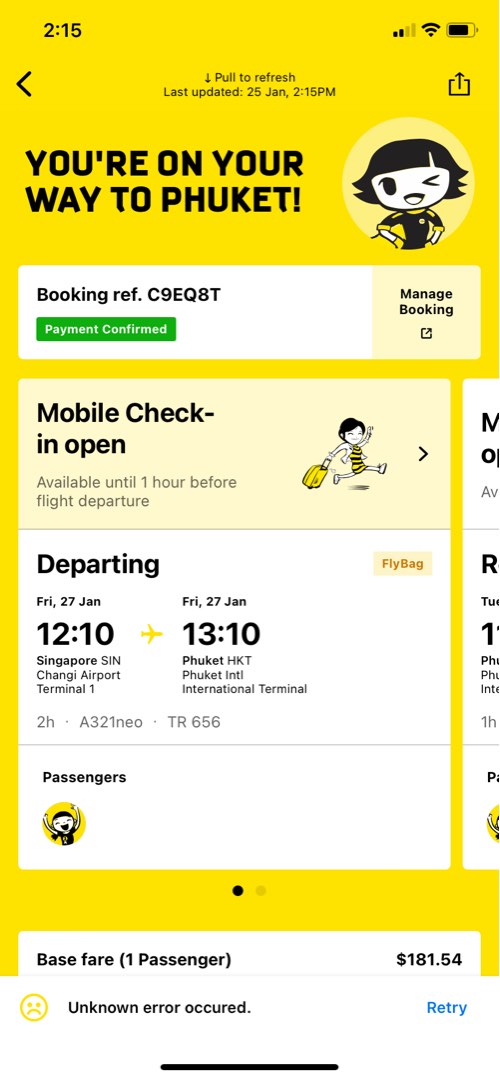 Scoot round trip to phuket, Tickets & Vouchers, Flights & Overseas ...