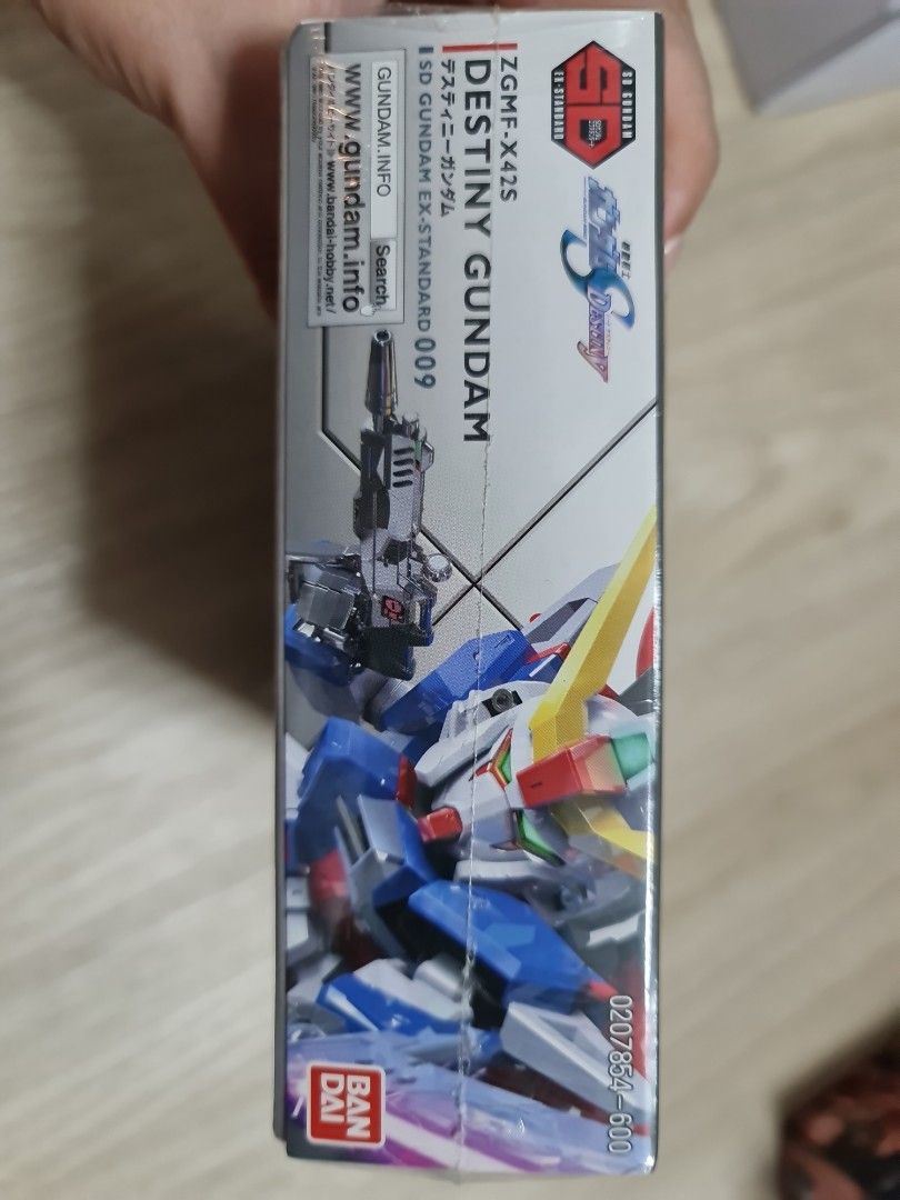 SD Destiny Gundam, Hobbies & Toys, Toys & Games on Carousell