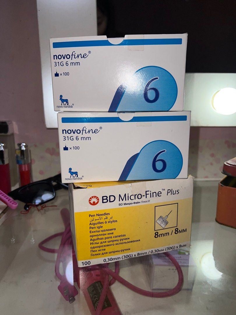 Sealed Novofine Insulin Needles, Health & Nutrition, Medical Supplies ...