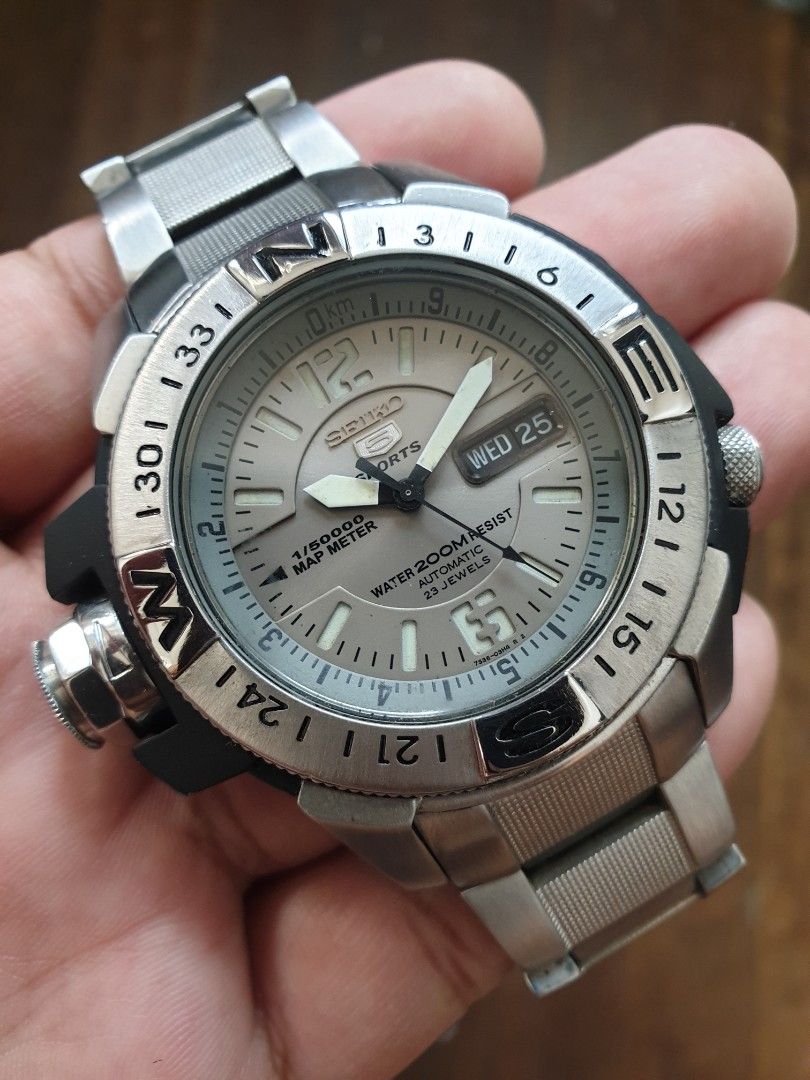 Seiko mapmeter, Men's Fashion, Watches & Accessories, Watches on Carousell