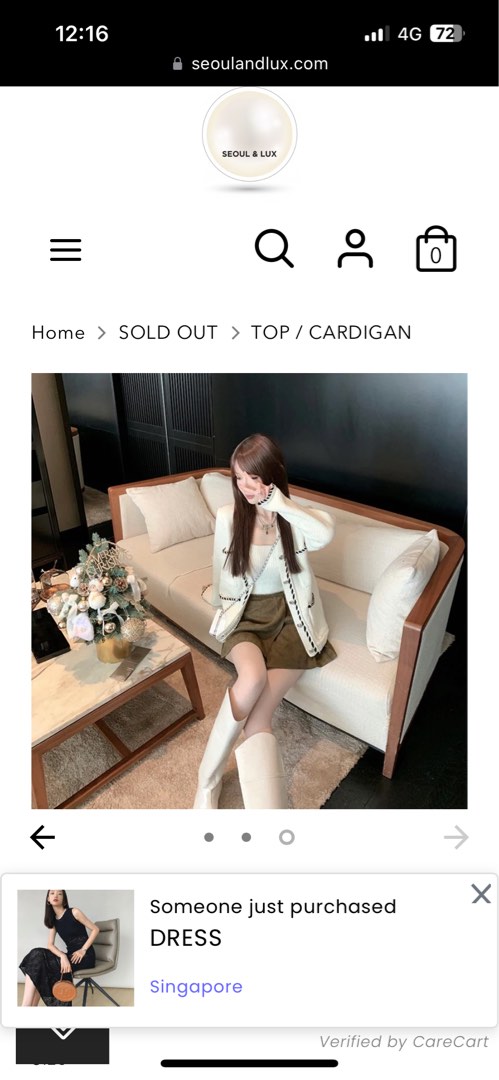 Seoul and Lux, Women's Fashion, Tops, Longsleeves on Carousell