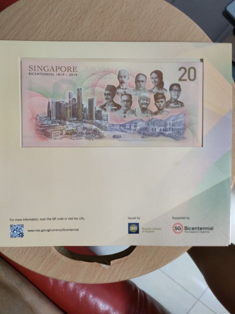 SG20 Commemorative Note, Hobbies & Toys, Memorabilia & Collectibles ...