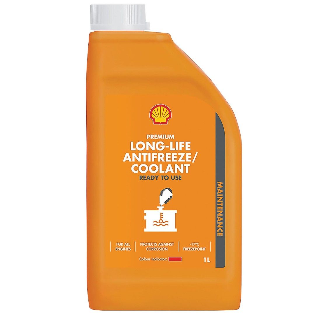 Shell Long Life Antifreeze / Coolant 1L, Car Parts & Accessories ...
