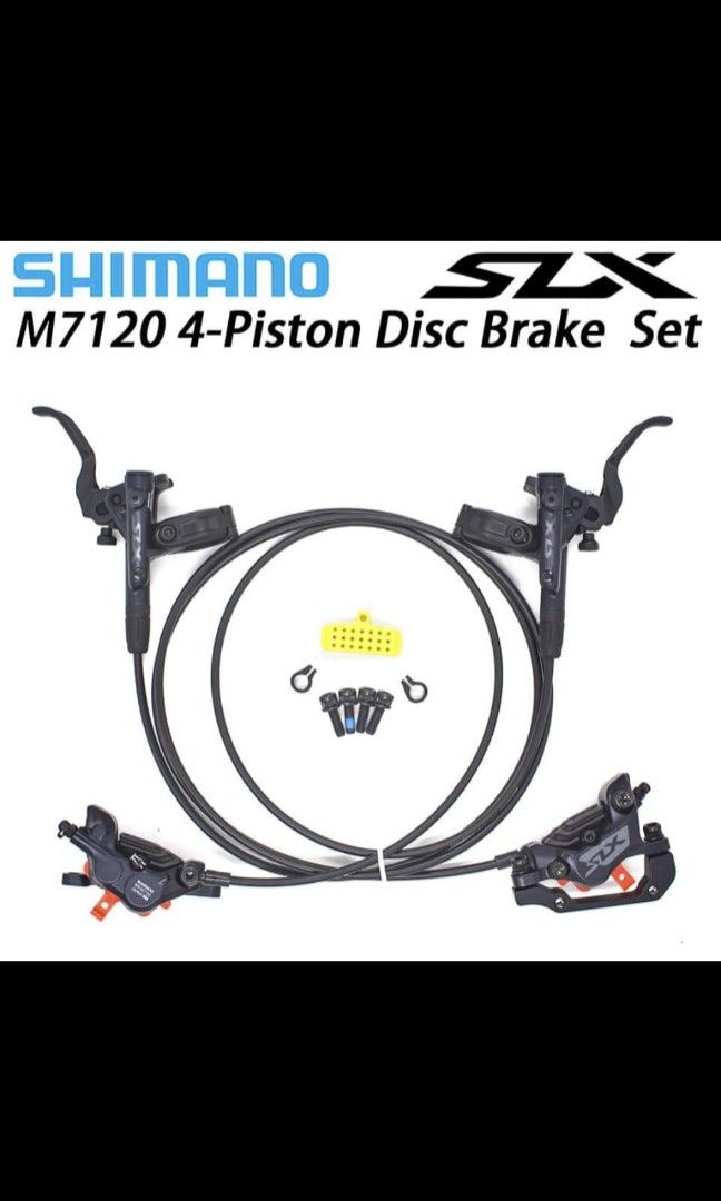 Shimano SLX BL-M7100 lever with Shimano SLX BR-M7120 4 pistons ...