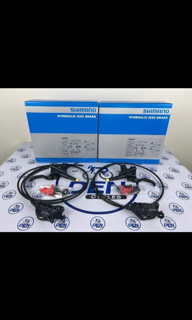 Shimano SLX BL-M7100 lever with Shimano SLX BR-M7120 2 pistons ...
