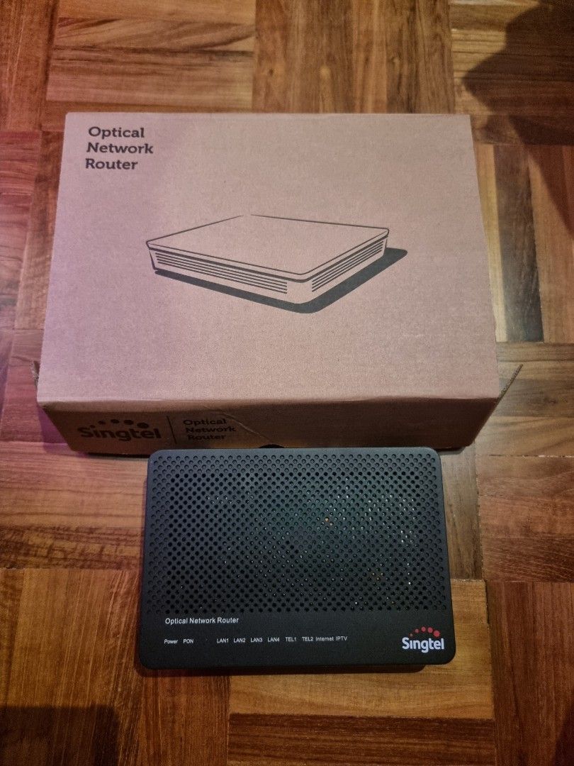 Singtel Optical Network Router, Computers & Tech, Parts & Accessories ...