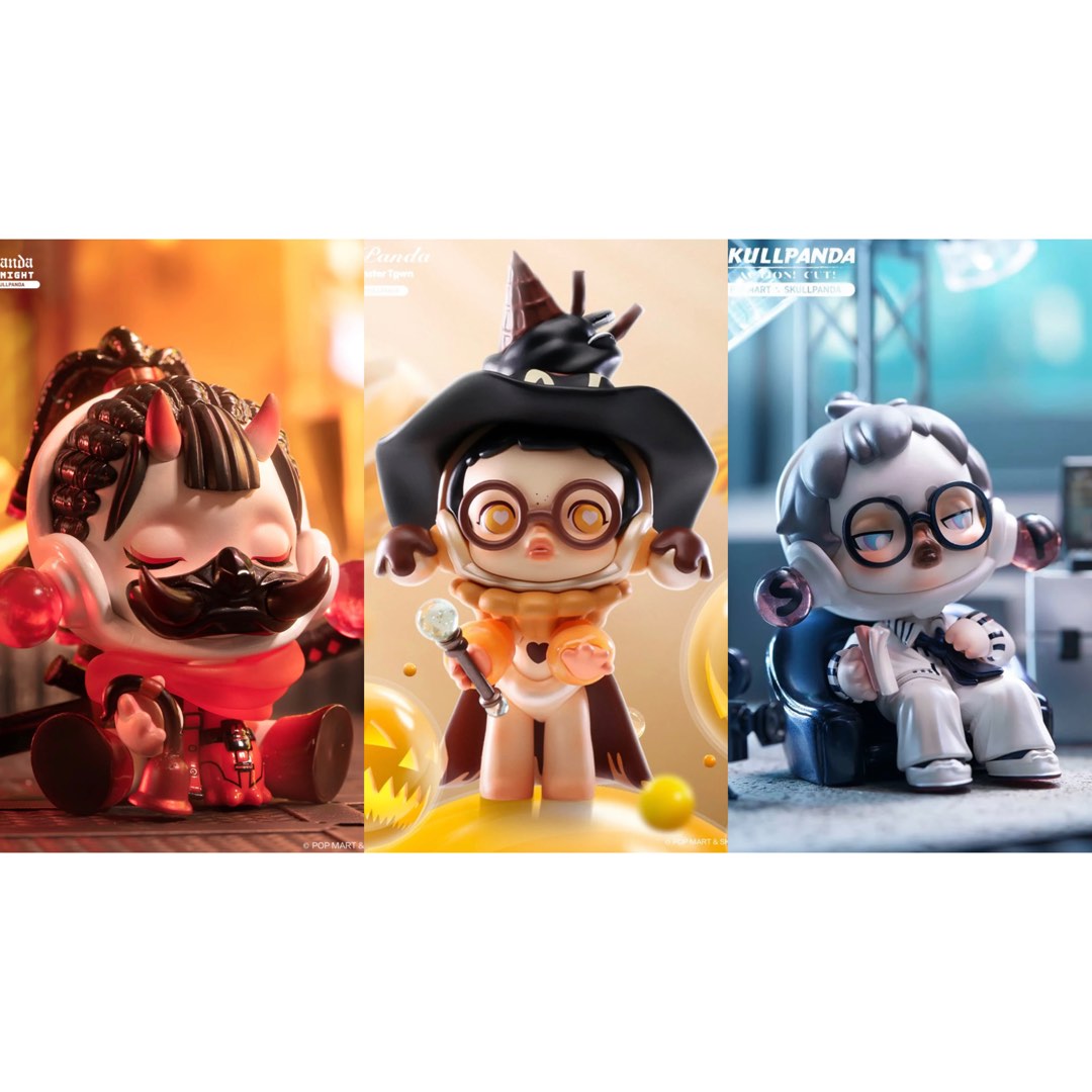 SKULLPANDA SECRET - Guardian of Night / Adorkable Magician / Cool ...