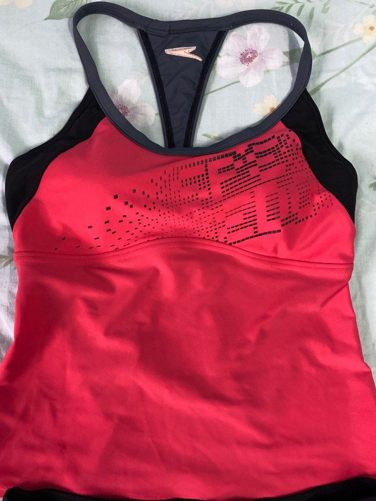 Speedo Two Piece Swimsuit Womens Fashion Swimwear Bikinis And Swimsuits On Carousell