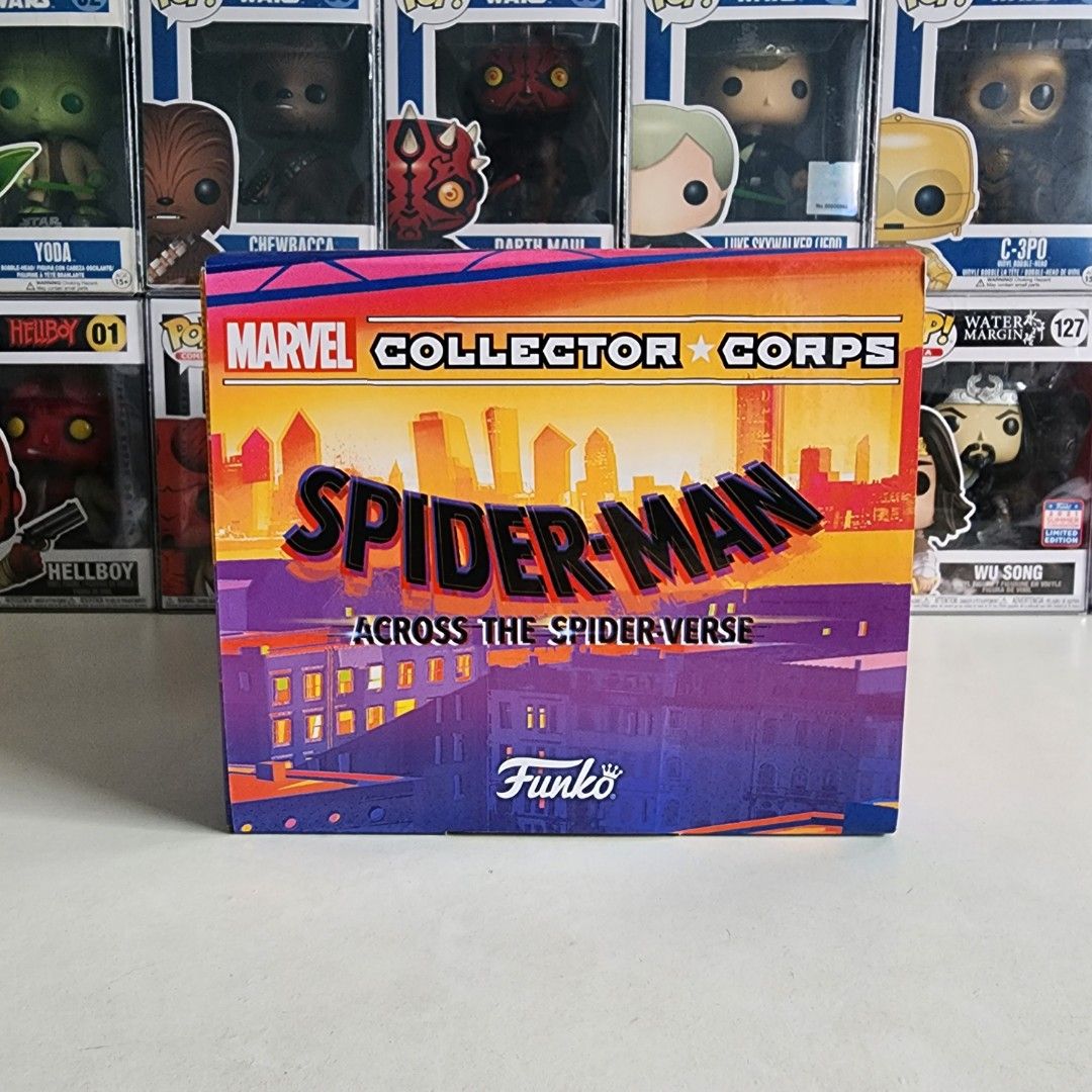 Spider-Man Across the Spider Verse Marvel Collector Corps Funko Pop ...